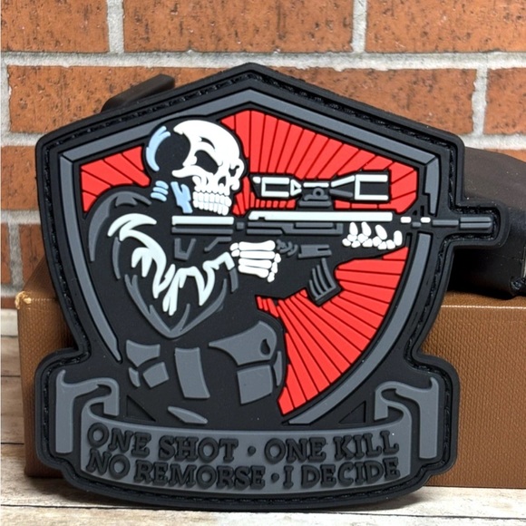 Accessories | Sniper Pvc Patch Morale Sniper Rifle Patch Skull Punisher ...